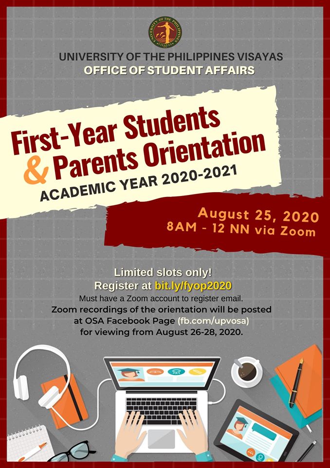 First Year Students And Parents Orientation