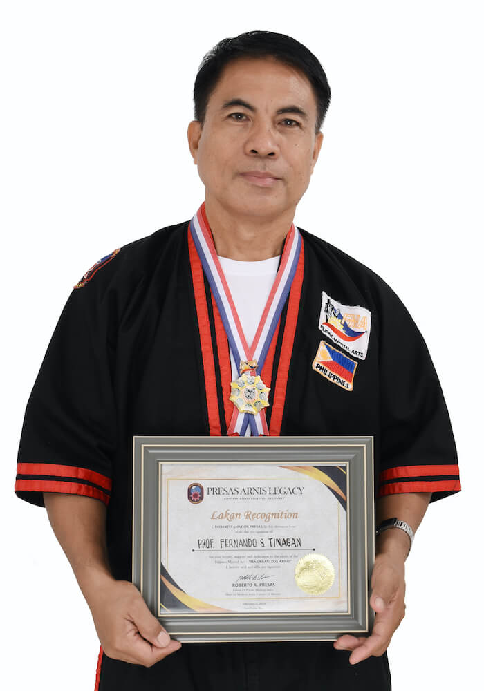 UPV PE prof receives International Modern Arnis Black Belt Recognition ...
