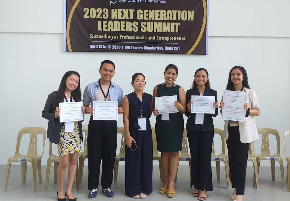 Five College of Management students participate in the 2023 B&P Group ...