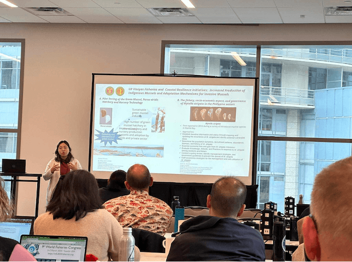 CFOS prof presents UPV initiative on fisheries and coastal resilience ...