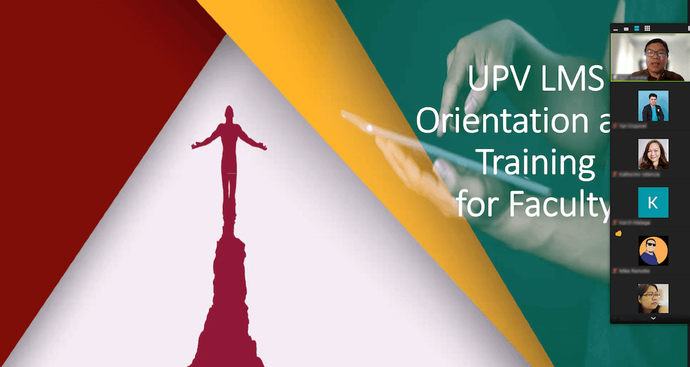 UPV TLRC, OVCAA, LMS Team kick sem off with LMS Orientation