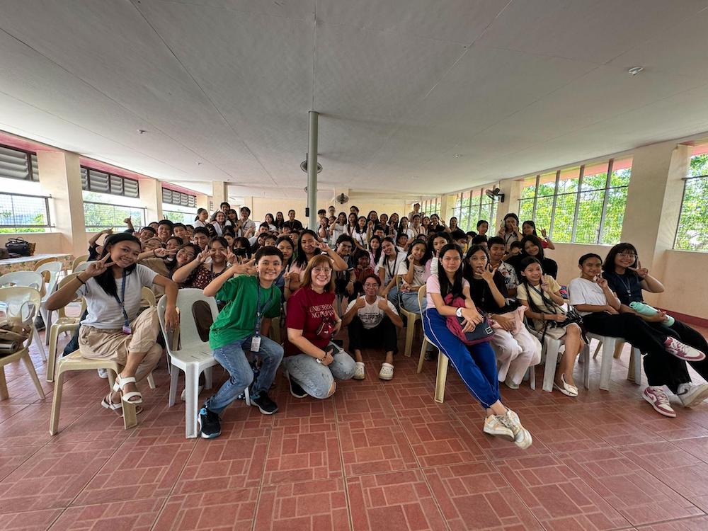 NSTP students hold culminating activity at St. Louise de Marillac ...