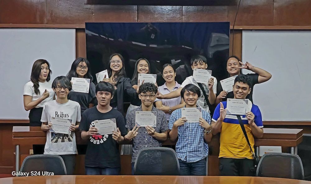 PSHS-WVC student interns learn essential skills in fish biology at UPV-CFOS