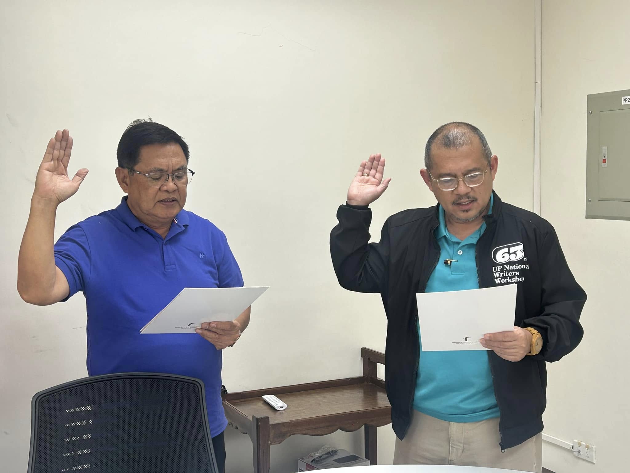 Samson takes oath as new UPV OSA head