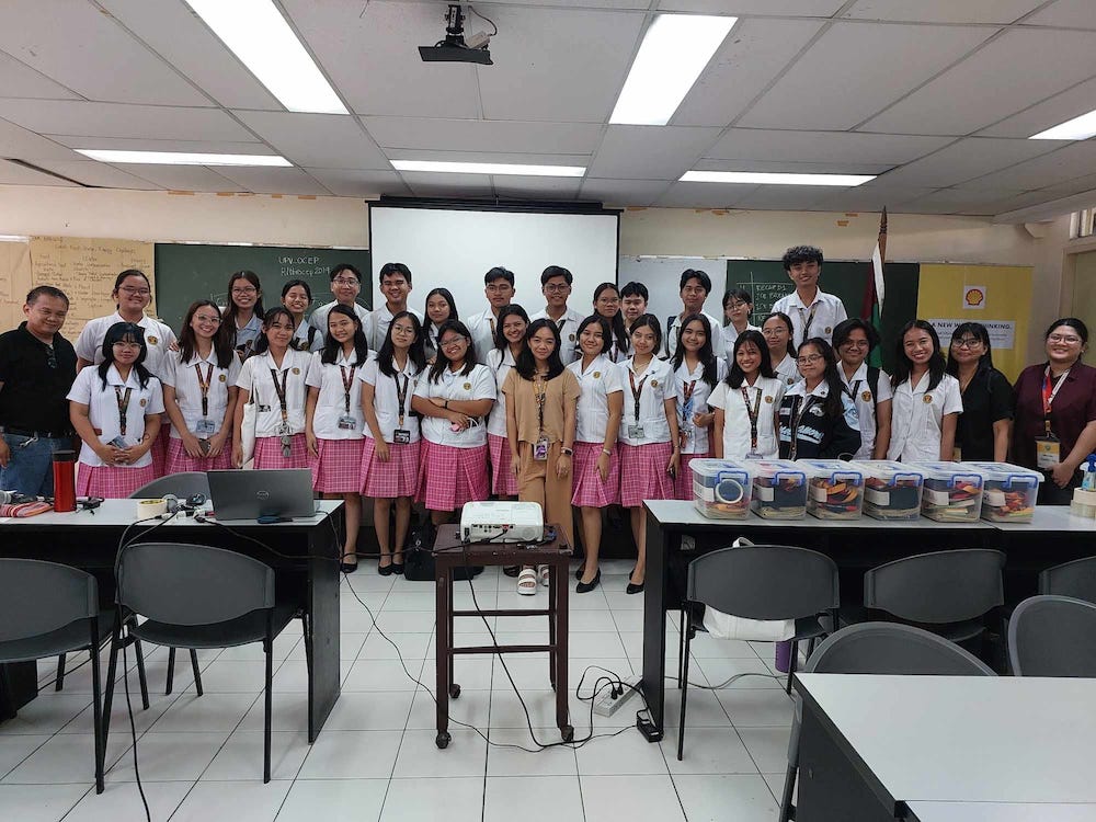 UPHSI Senior High School students participate in Shell NXplorers Workshop