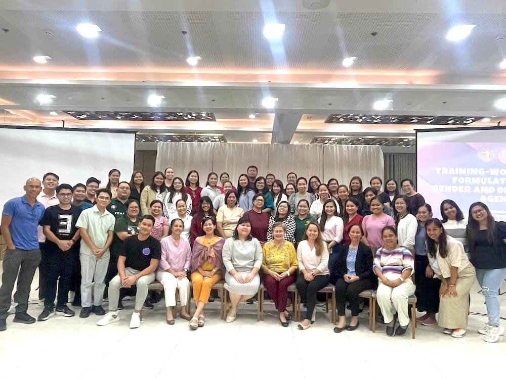 UPV capacitates GAD Focal Point System members on GAD Agenda formulation