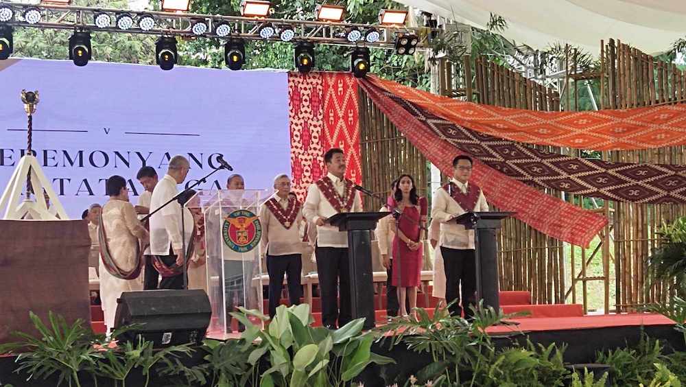 UPV delegation attends the investiture of the 22nd President, Angelo ...